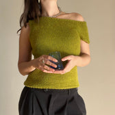 Off The Shoulder Top Knitting Pattern – mondayjournal