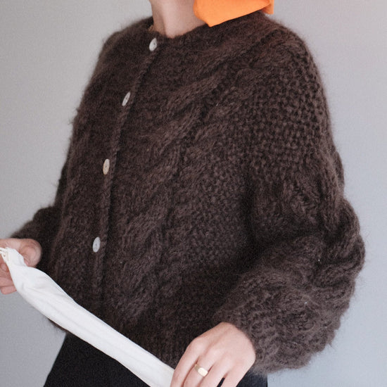 Cable Cardigan Knitting Pattern – mondayjournal