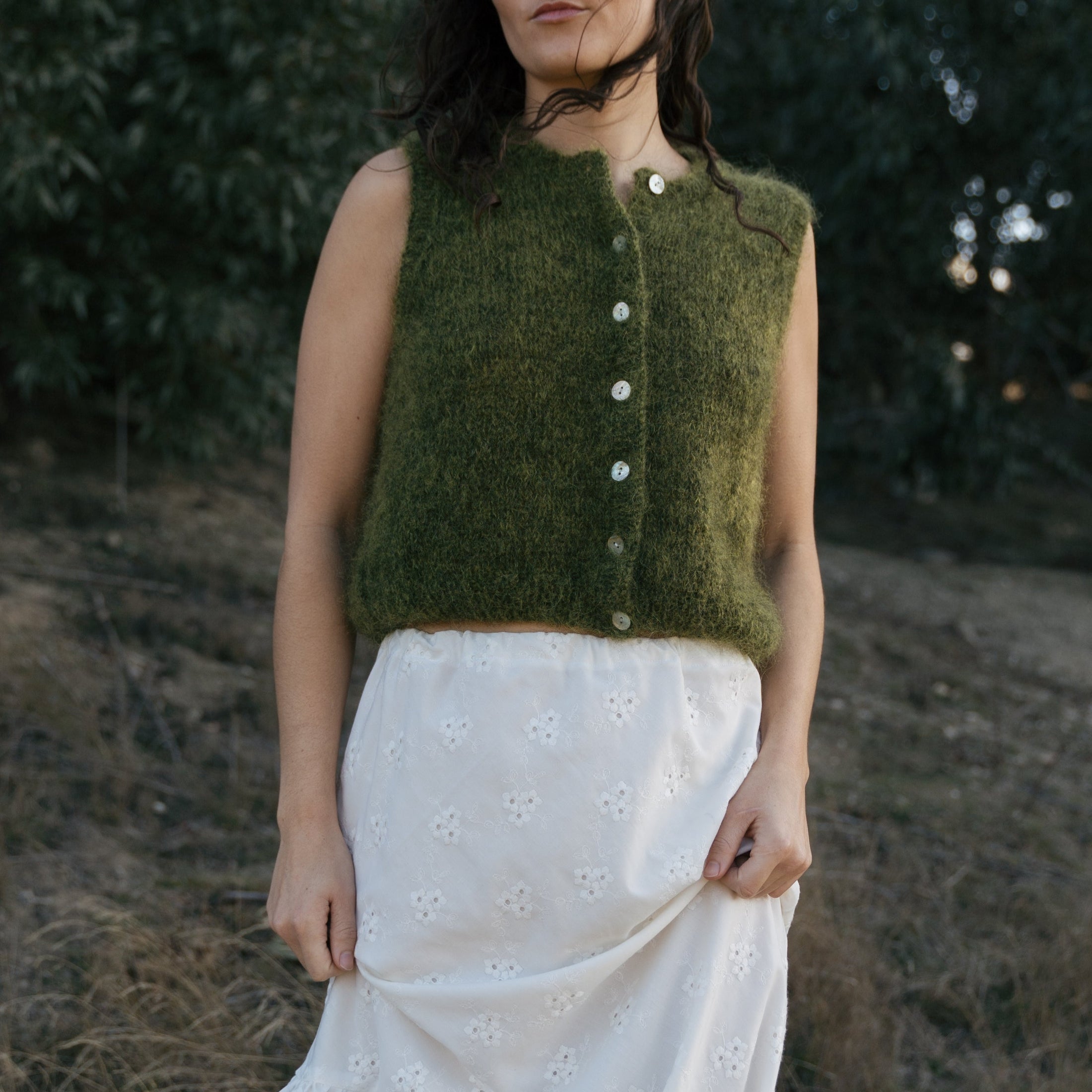 Button-up Vest Knitting Pattern – mondayjournal